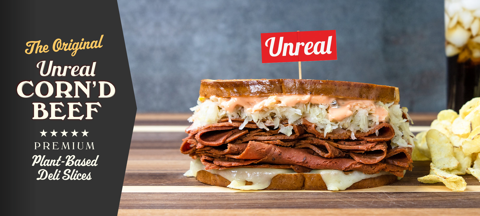 Unreal Deli, Home of the World's First Plant-Based, Vegan Corned Beef